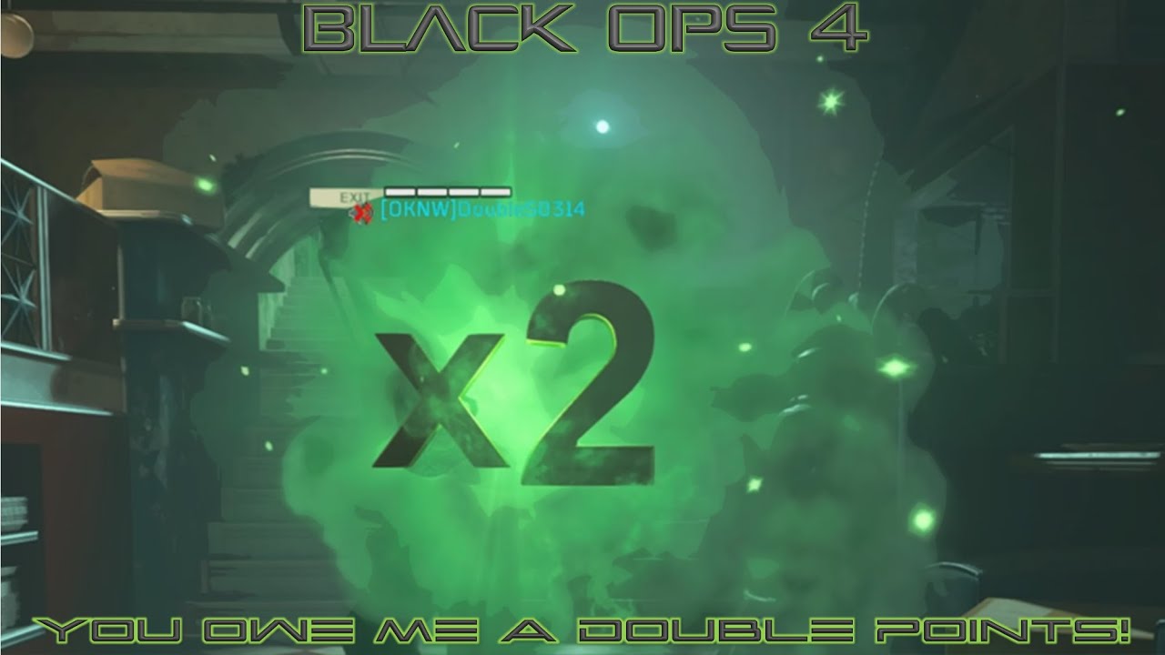 Black Ops 4 - Zombies - "You Owe Me a Double Points" - YouTube