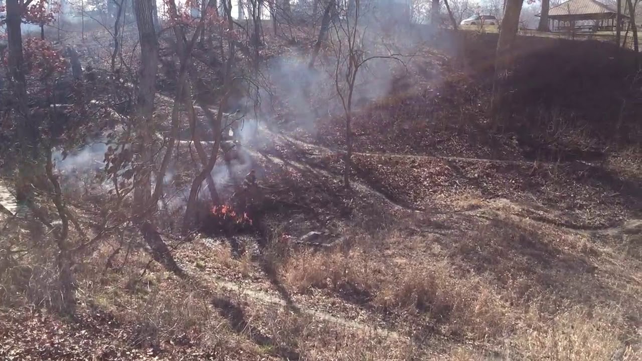 Memorial Park burn 2 - YouTube