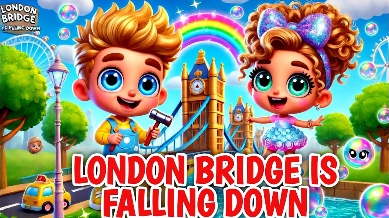London Bridge Is Falling Down | Fun Kids Song with Benny & Bella! 🎶 ...