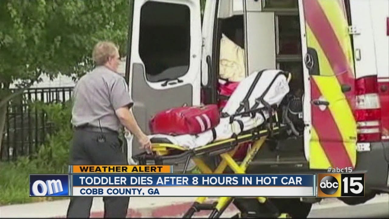 Toddler dies after eight hours in hot car - YouTube