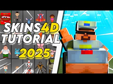 Still using square skins? 🤔 Transform Minecraft with 5D/4D Skins (2025) 📲💻