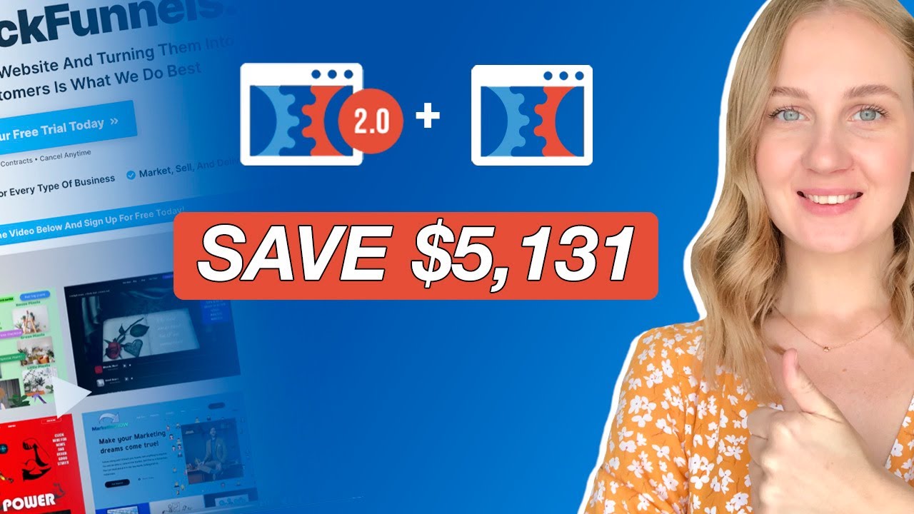 Clickfunnels 2.0 Discount - Save $5,131 on Clickfunnels 2.0 & 1.0 - YouTube