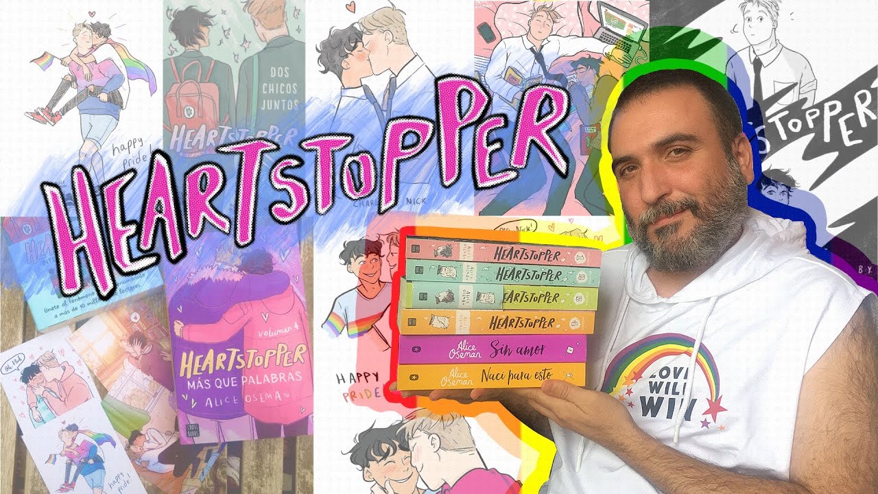 🏳️‍🌈 HEARTSTOPPER de Alice Oseman | Comic LGTB | RESEÑA Volumenes 1 - 4 ...