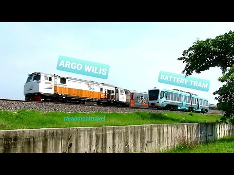 Test Run Battery Tram/BEMU (Battery Electric Multiple Unit) Madiun ...