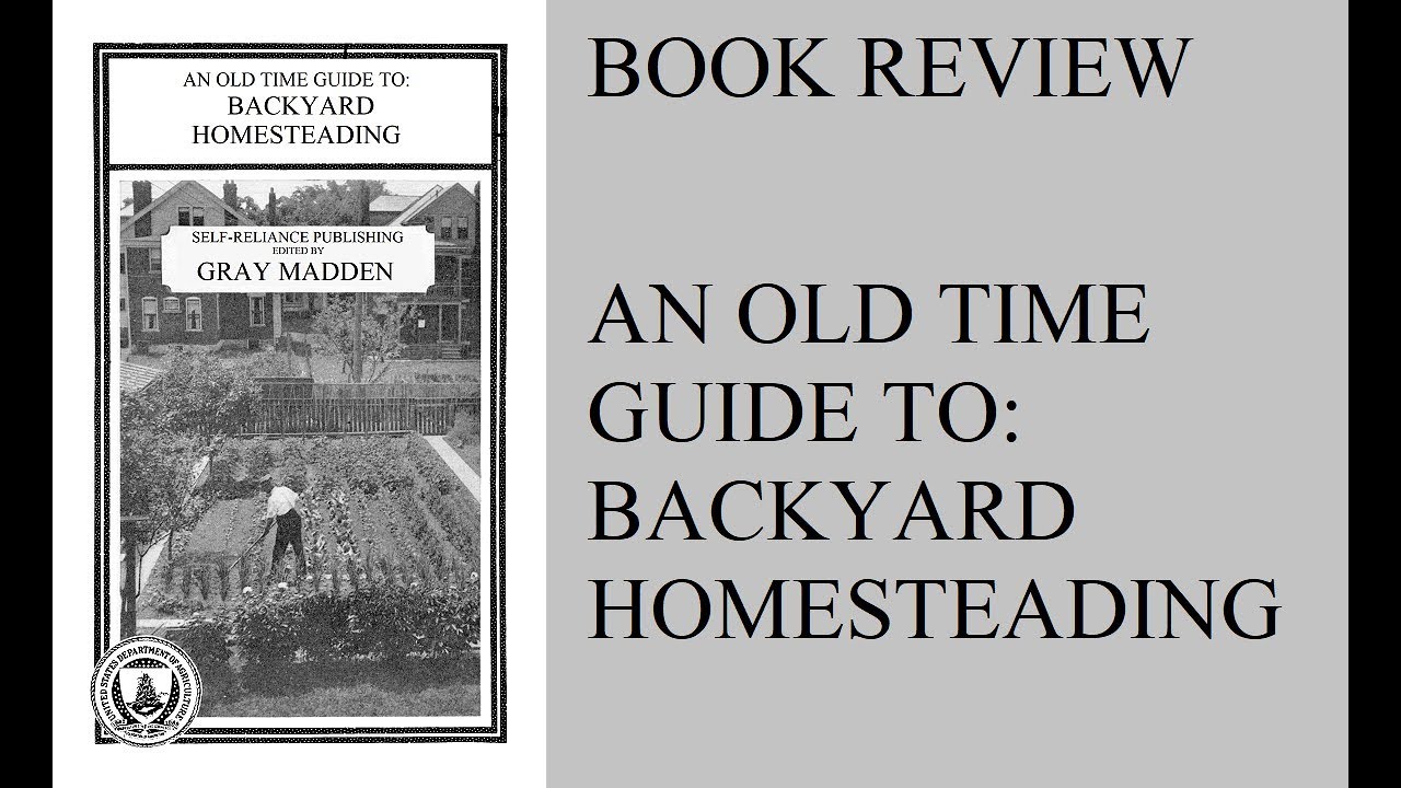 Book Review: Backyard Homesteading - YouTube