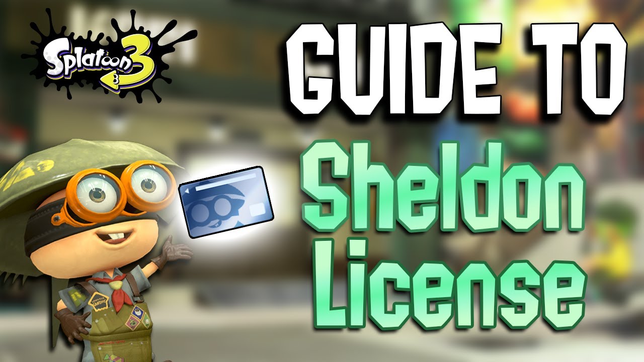 The BEST Way to Get More Sheldon Licenses in Splatoon 3 - YouTube