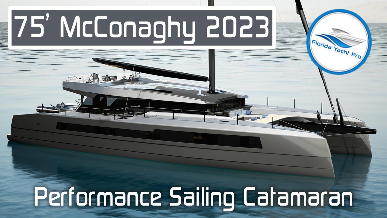 75' McConaghy NEW Performance Sailing Catamaran 2023 - Available for $6 ...