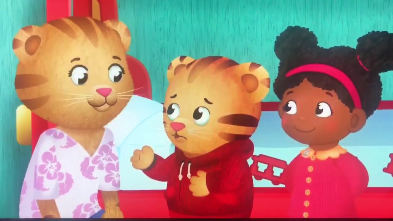 Daniel tigers neighborhood Daniel sits on the toilet - YouTube