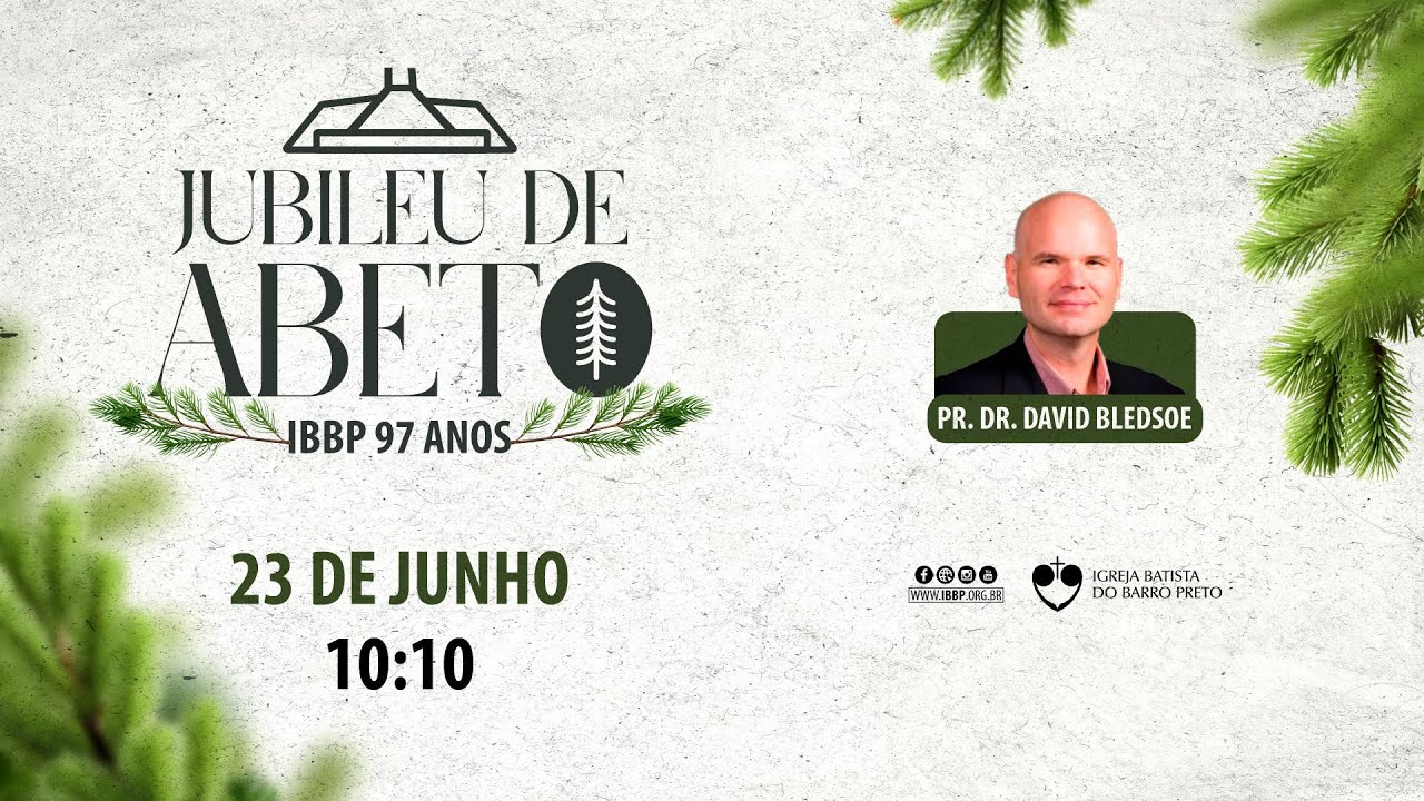 Culto Matutino [97 Anos IBBP] - 23/06/2024 - YouTube