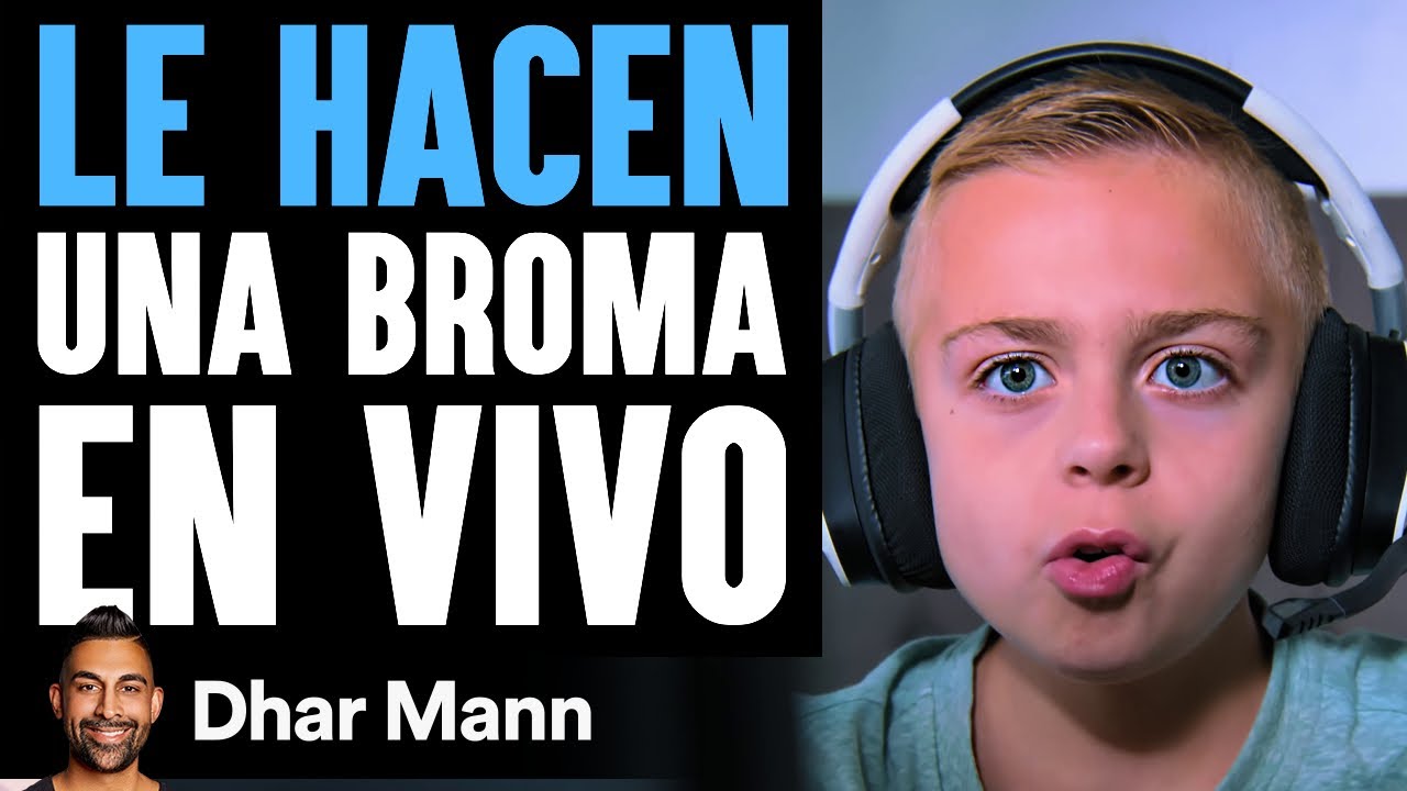 Le Hacen Una Broma En Vivo | Dhar Mann Studios - YouTube