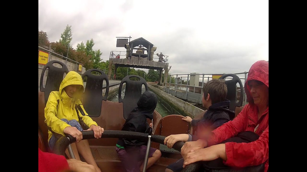 Viking river splash at Legoland, Windsor, England - YouTube