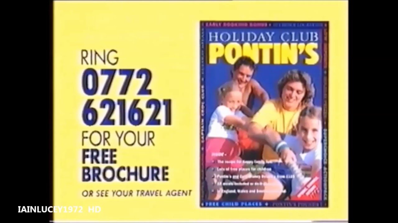 PONTINS TV ADVERT 1992 ITV LONDON HD 1080P - YouTube