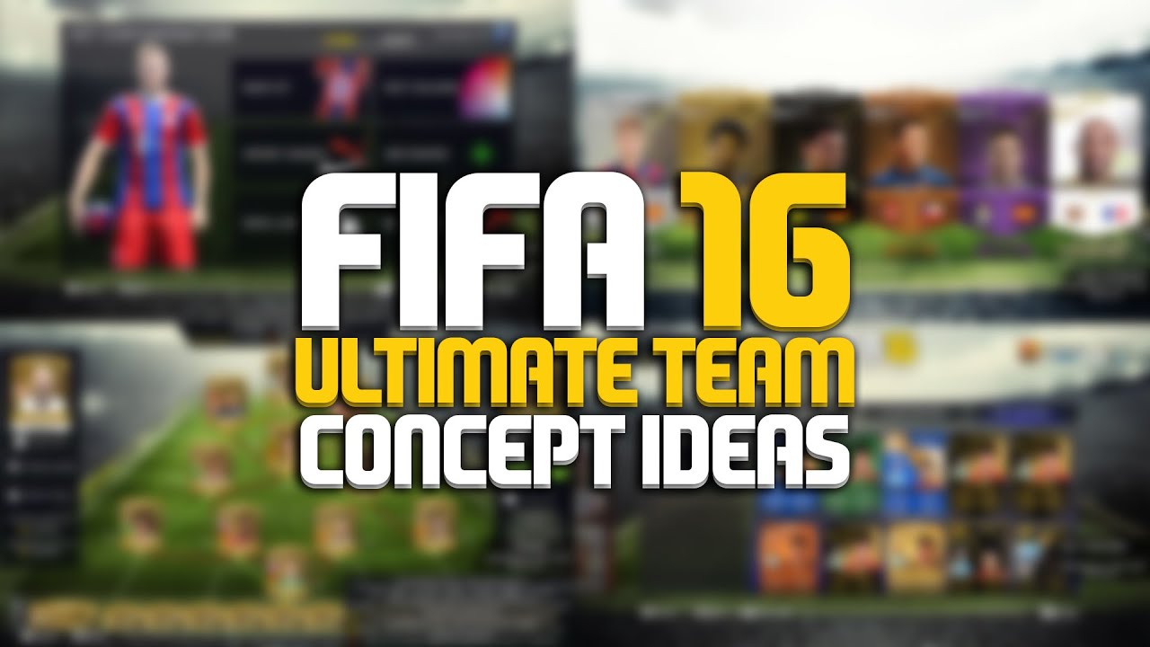 FIFA 16 CONCEPT IDEAS & DESIGNS! PLAYER CARDS, CUSTOM KITS & MORE ...