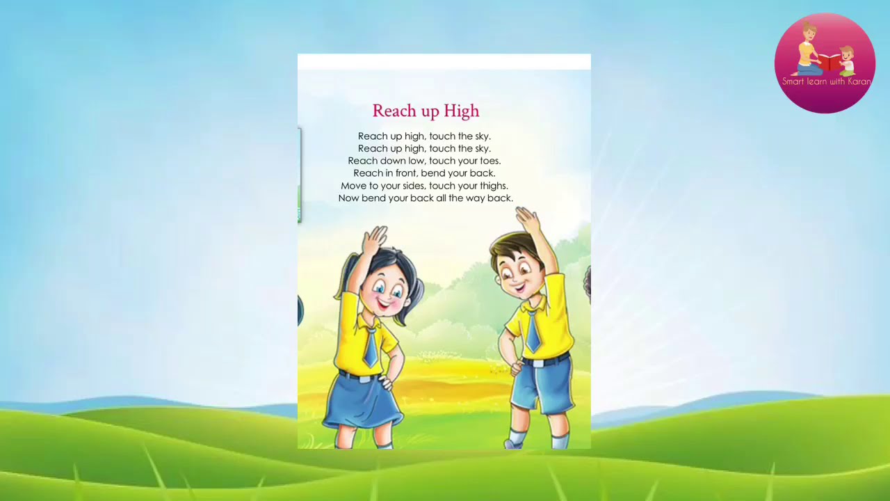 Reach up high rhymes Reach up high touch the sky rhymes - YouTube