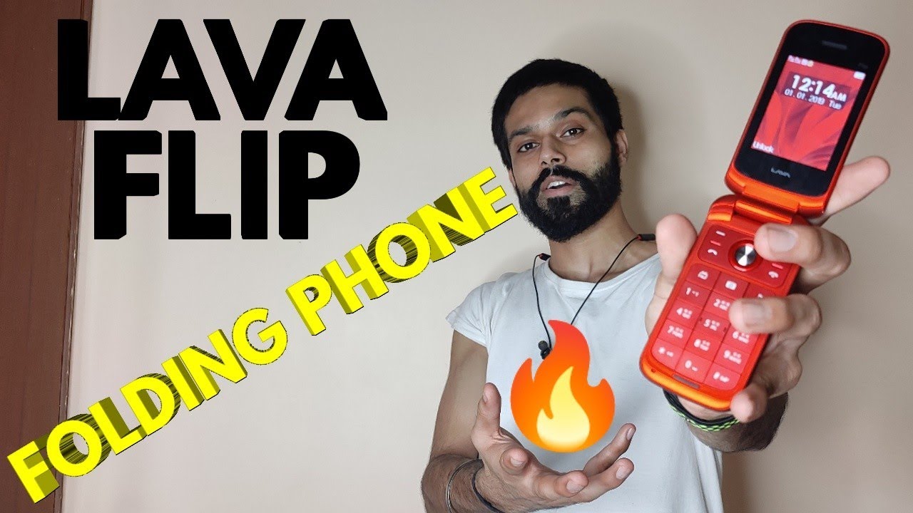 The Best Budget Folding Phone-Lava Flip 2024|Unboxing And Quick Review ...