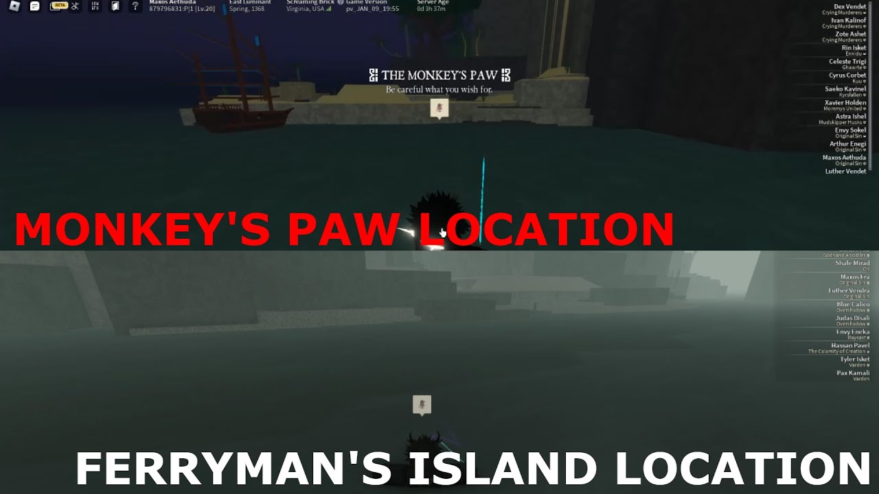 How to Get to Primadon and Ferryman(VERSE 2) | Deepwoken - YouTube