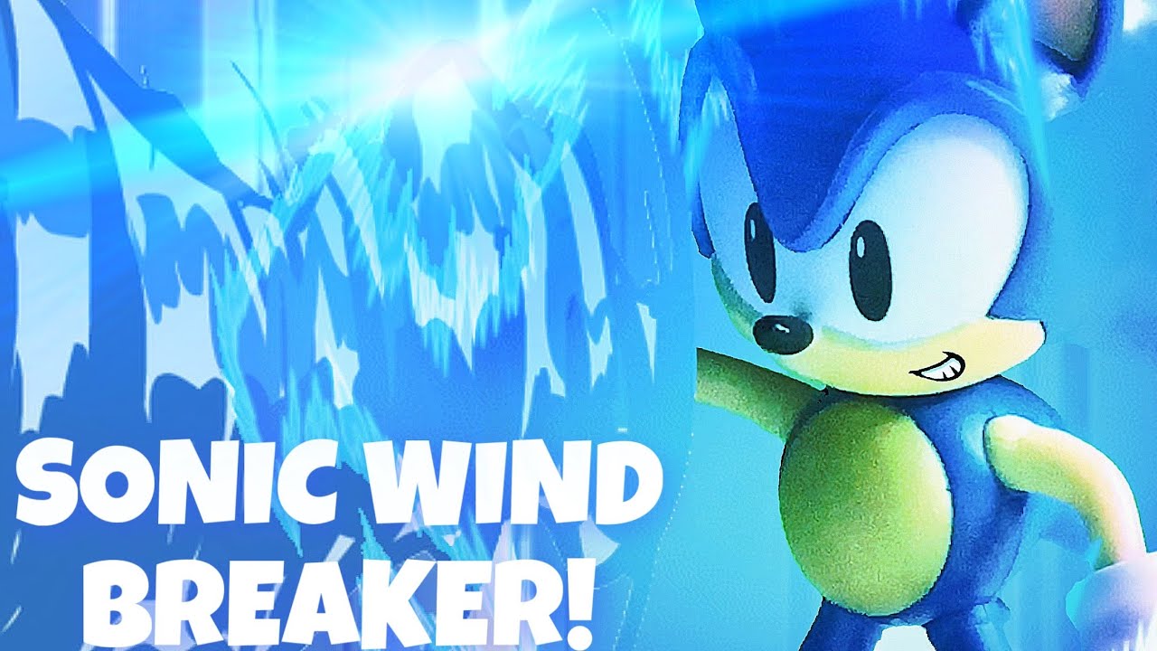 SONIC WIND BREAKER!🌀| Sonic Stop Motion - YouTube