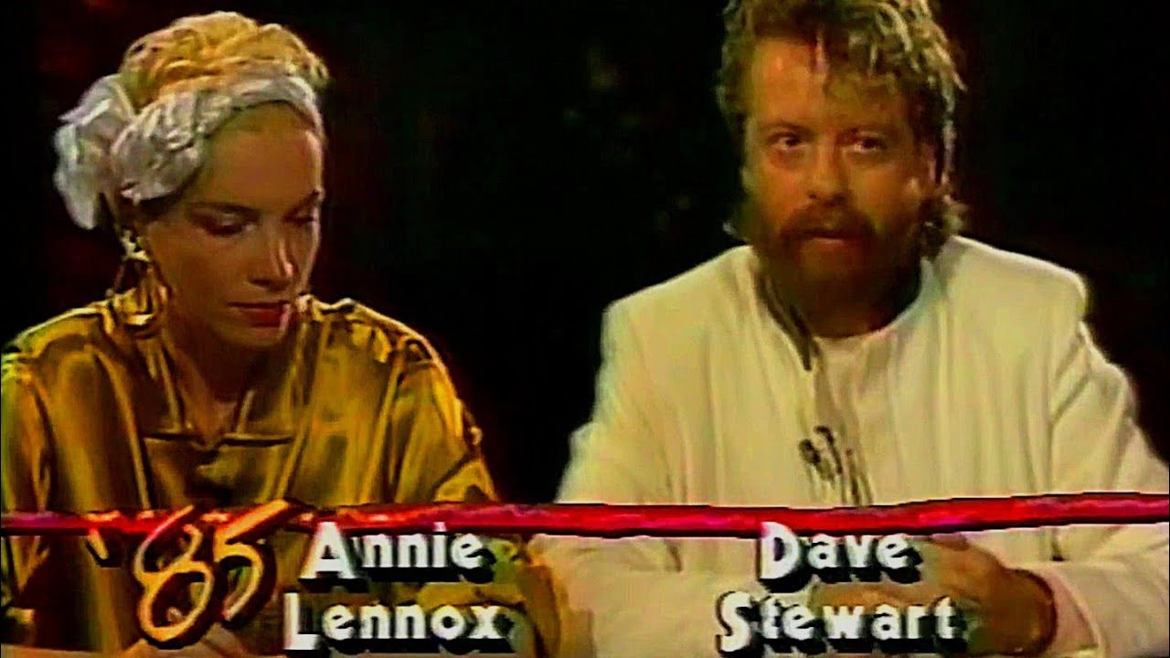 EURYTHMICS MTV 1985 ON DUETS AND COLLABORATIONS - YouTube
