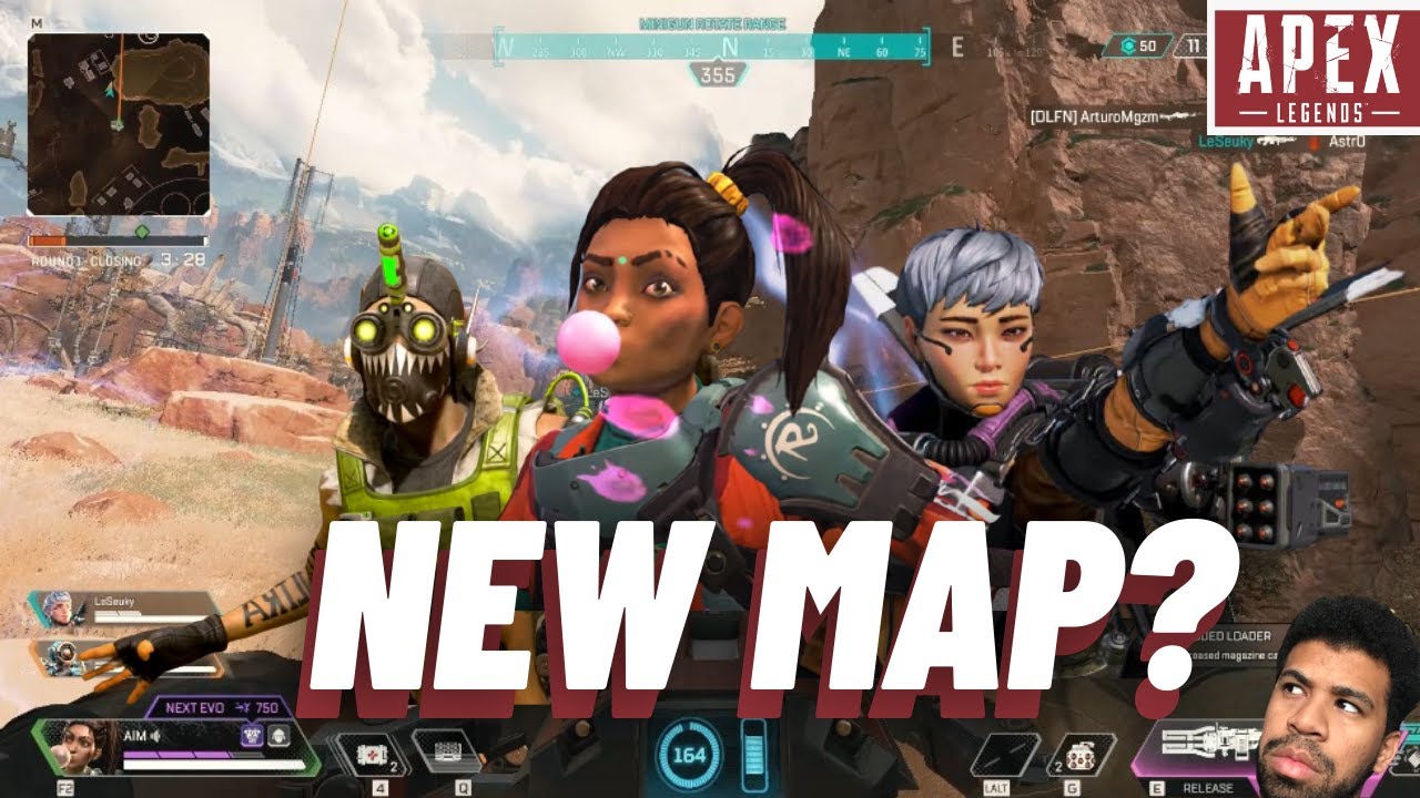 Apex Legends: I saw Dinosaurs on this NEW MAP - YouTube