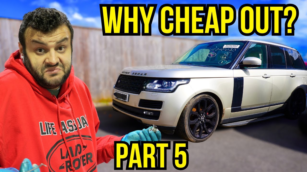I ATTEMPTED TO REBUILD THE ENGINE ON MY BROKEN CHEAP RANGE ROVER - YouTube