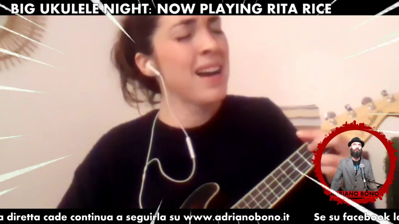 Rita Rice sings "If you don't mind" @ Big Ukulele Night #3 - 04-02/2021 ...