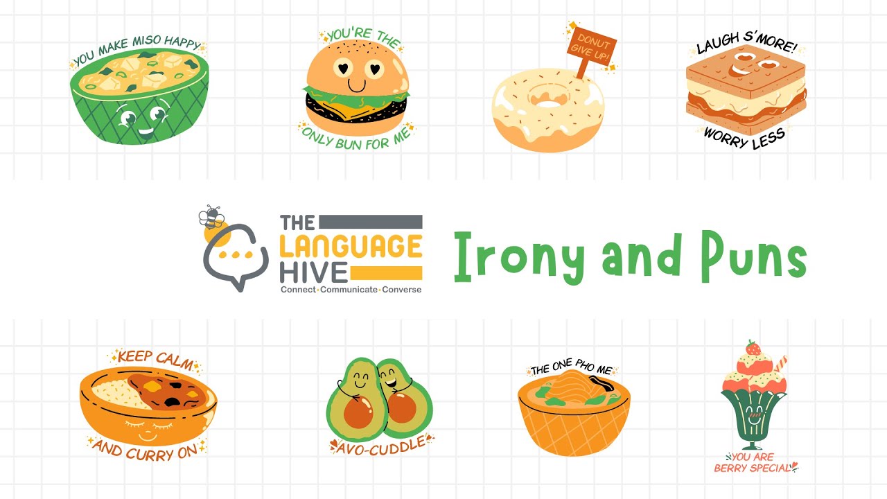 Learn Verbal Irony and Puns with The Language Hive - YouTube