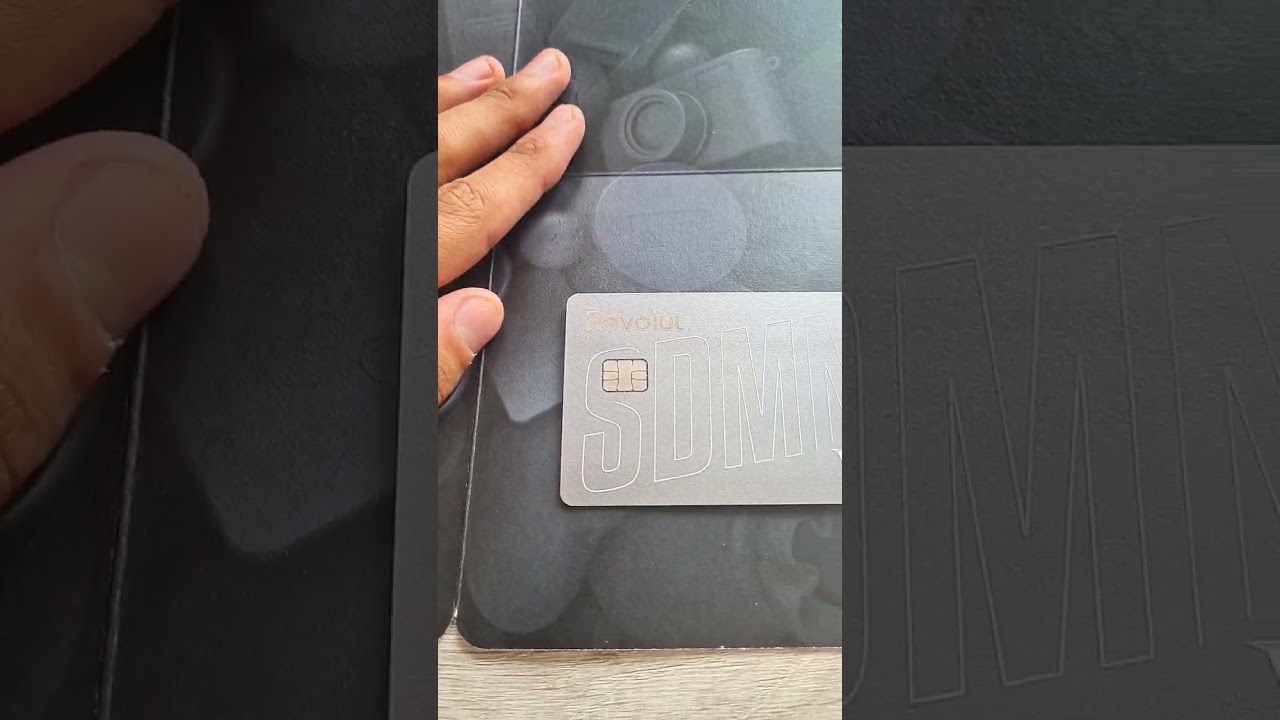 SDMN Revolut Unboxing Standard Card | SIDEMEN x Revolut Visa Infinite ...
