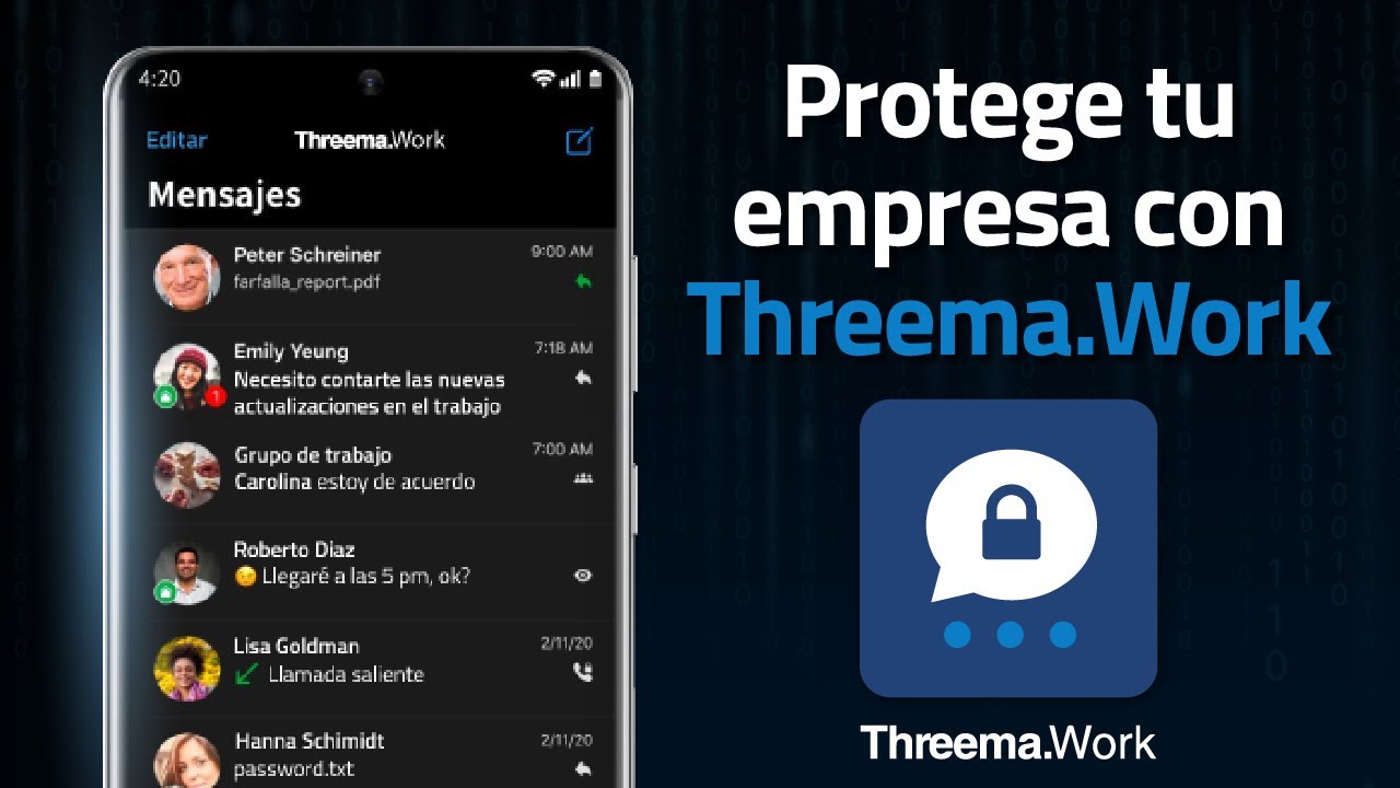 Threema.Work la aplicación de mensajería para organizaciones más segura y fácil de usar 🔒 - YouTube