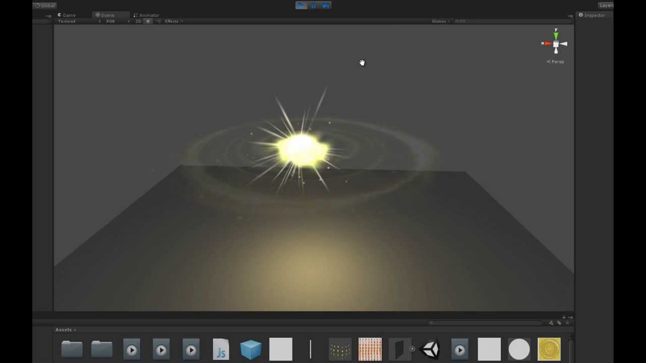 Animating Orb of Light in Unity - YouTube
