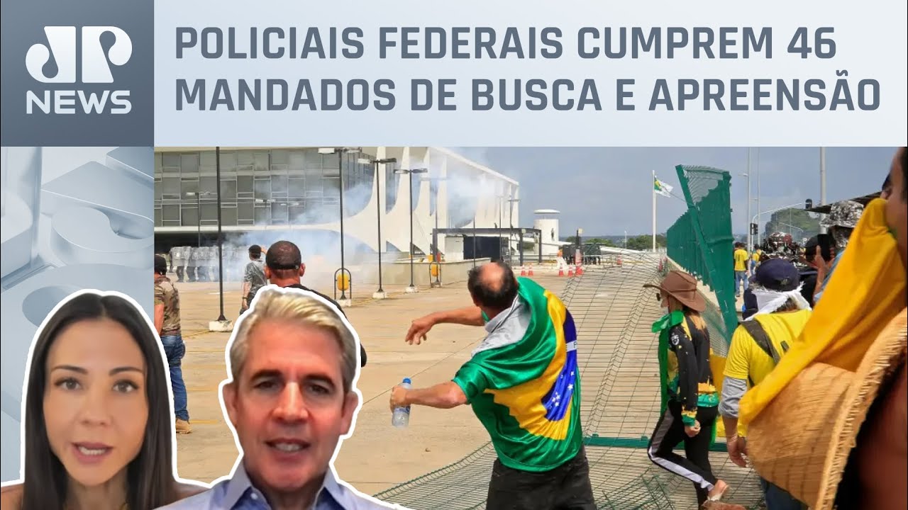 PF deflagra 8ª fase da Operação Lesa Pátria; Amanda Klein e Luiz Felipe ...