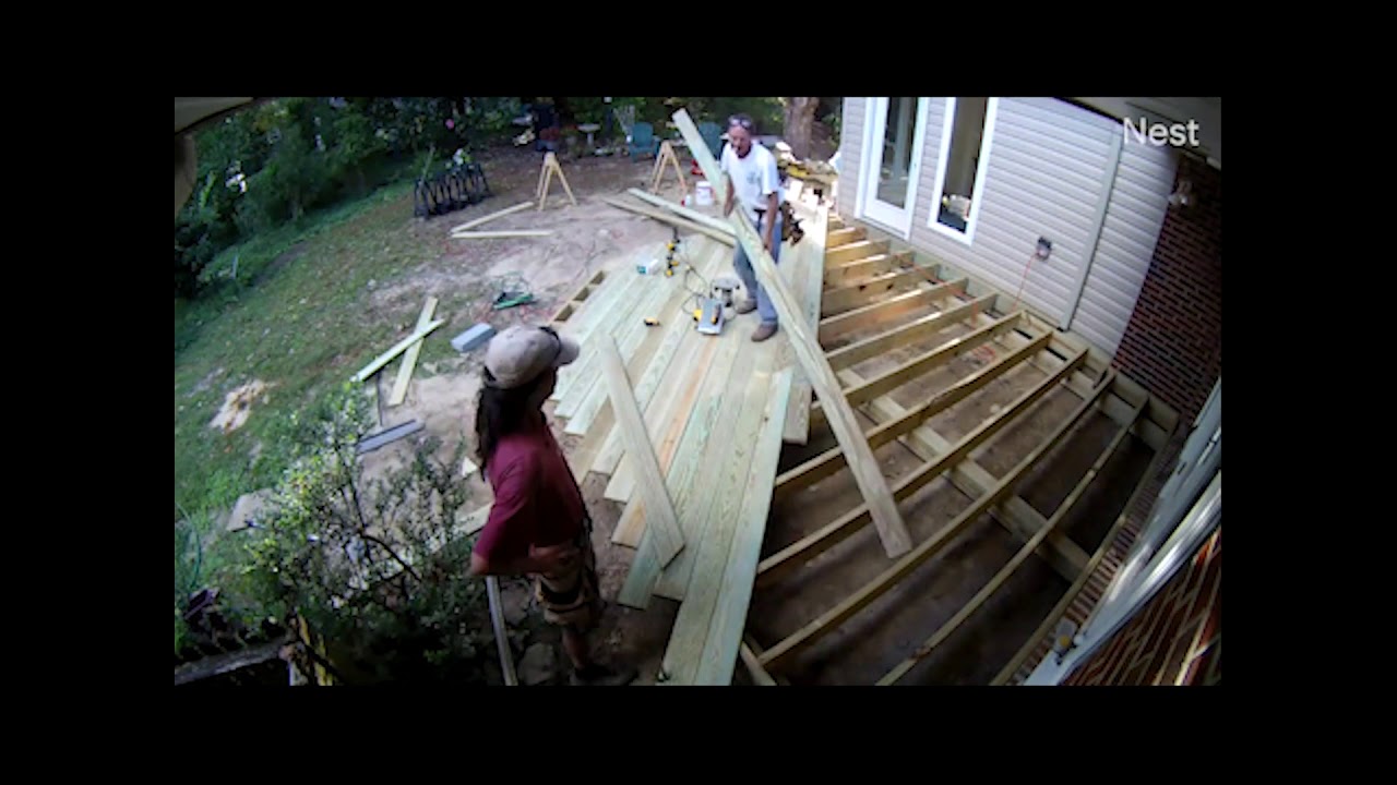 Building the Allen Deck - YouTube
