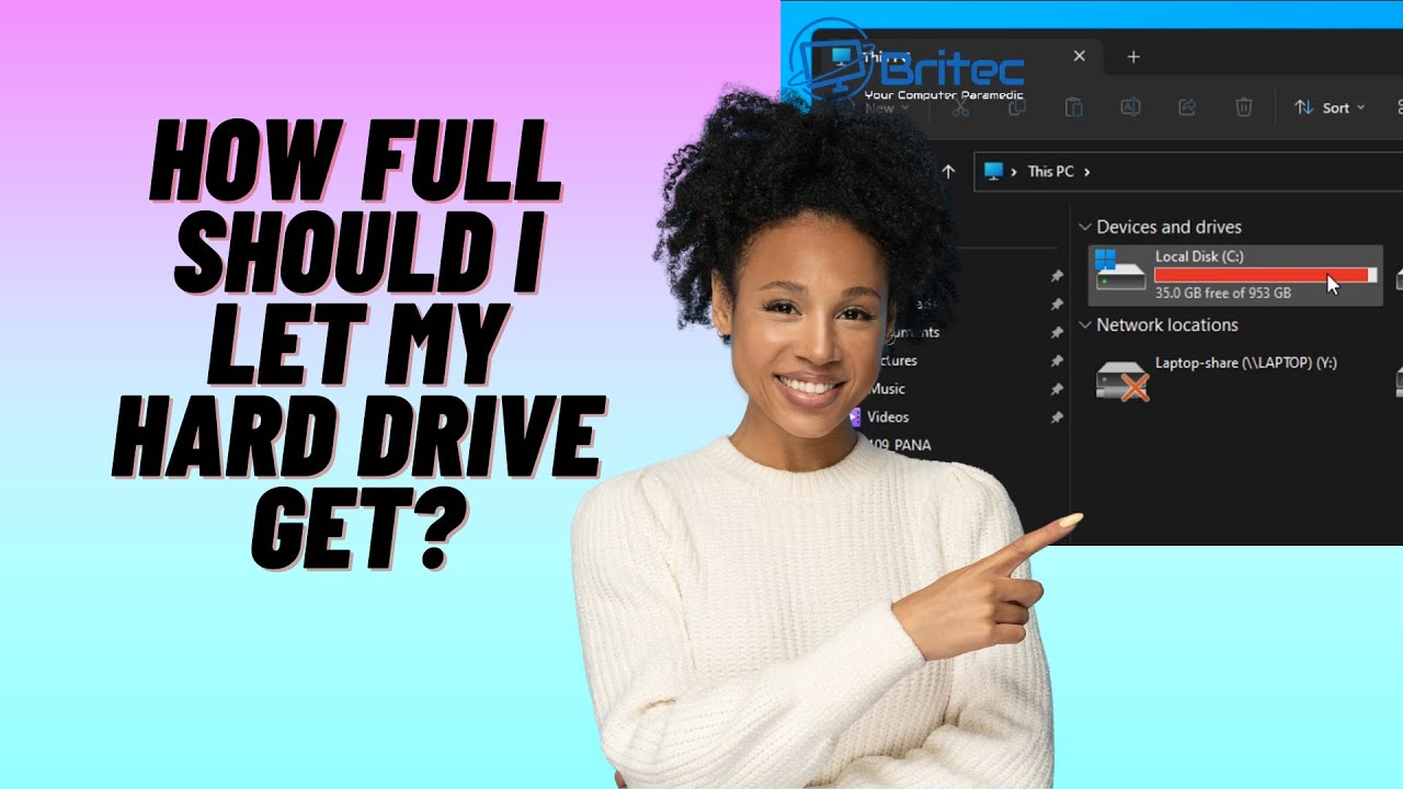 How Full Should I Let My Hard Drive Get - YouTube