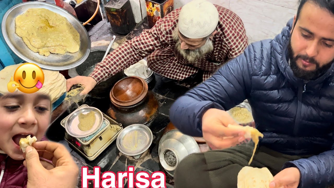 Early Morning Harisa Party With Ahmad And Friends 😋 Authentic Kashmiri ...