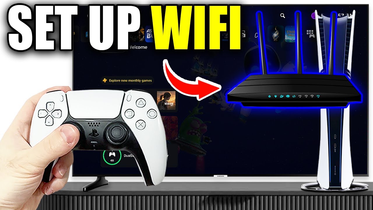How To Set Up WiFi Internet On PS5 Pro - Easy Guide - YouTube
