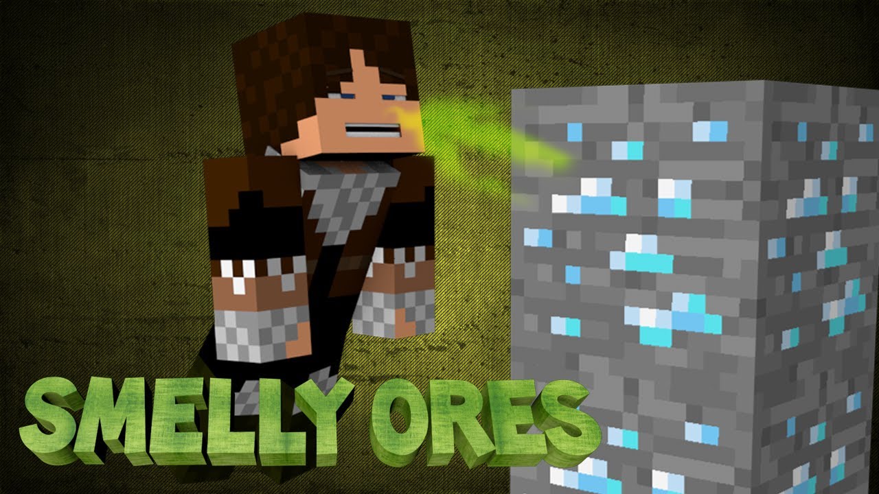 Minecraft: SMELLY ORES MOD! (Smell Ores From Far Away) - YouTube