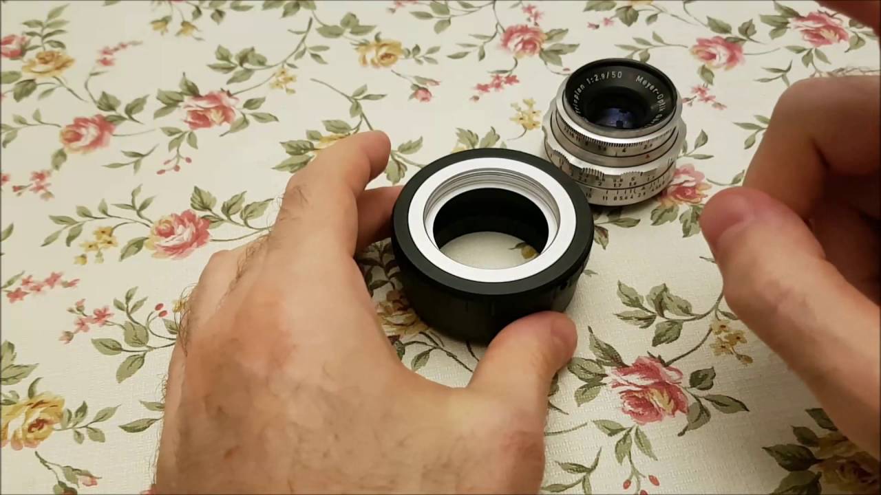 Fixing an uncentered camera lens adapter ring or at least try... - YouTube