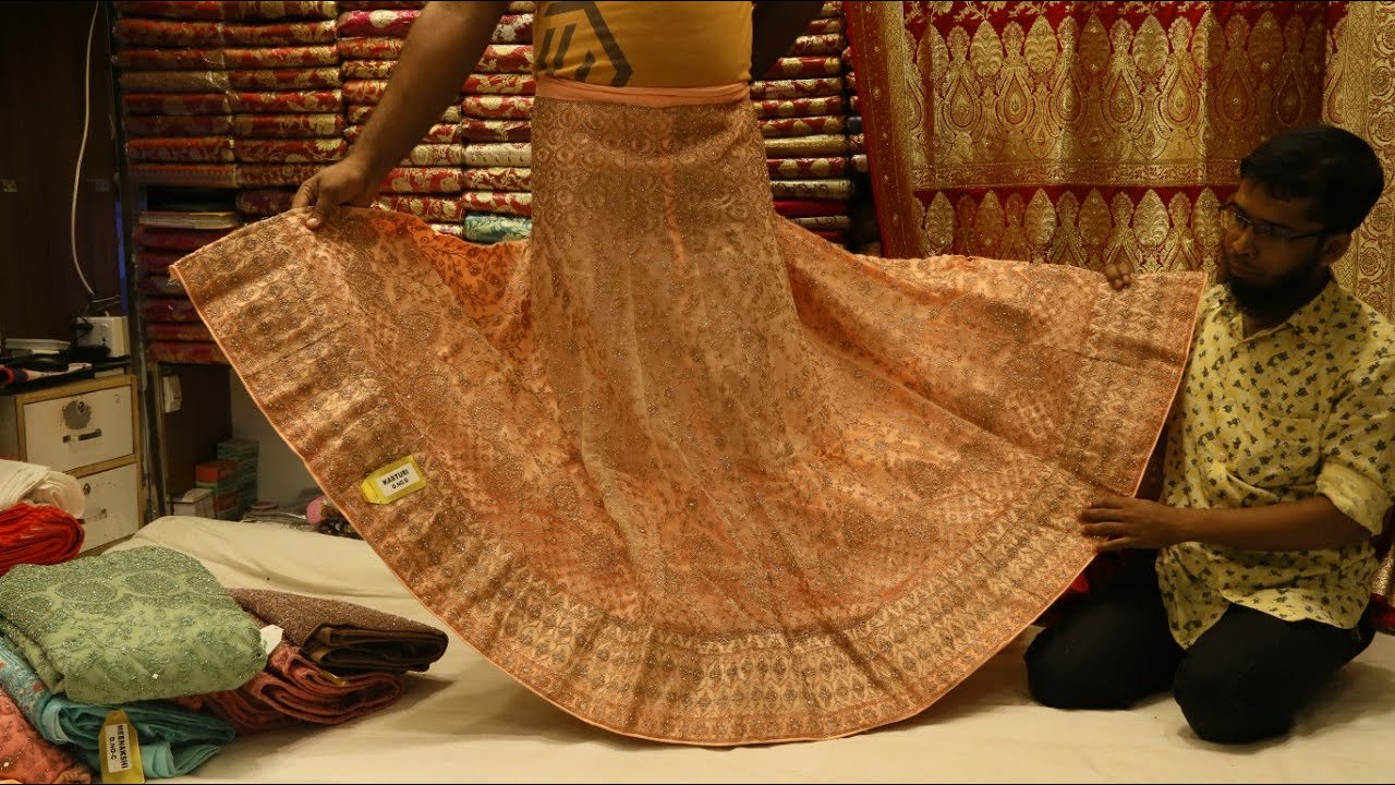 parti lehenga biye bazar/01772812470 - YouTube