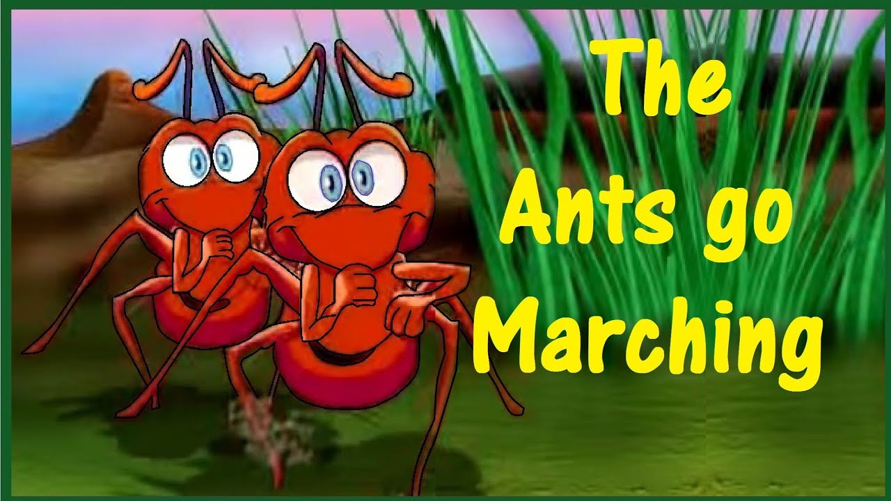 The Ants Go Marching|Nursery Rhymes|Kids Rhymes|English Rhymes|Kids ...