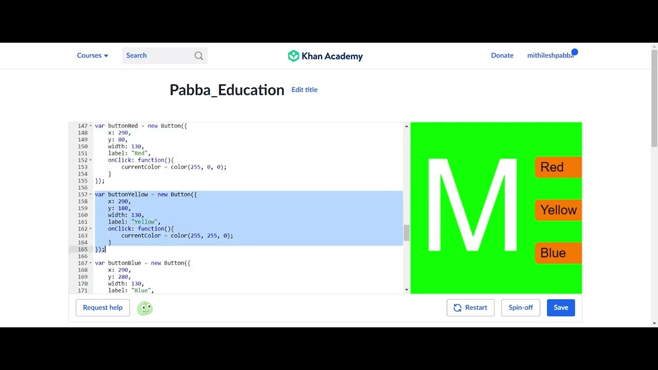 Video Explaining Your Code 7 - YouTube