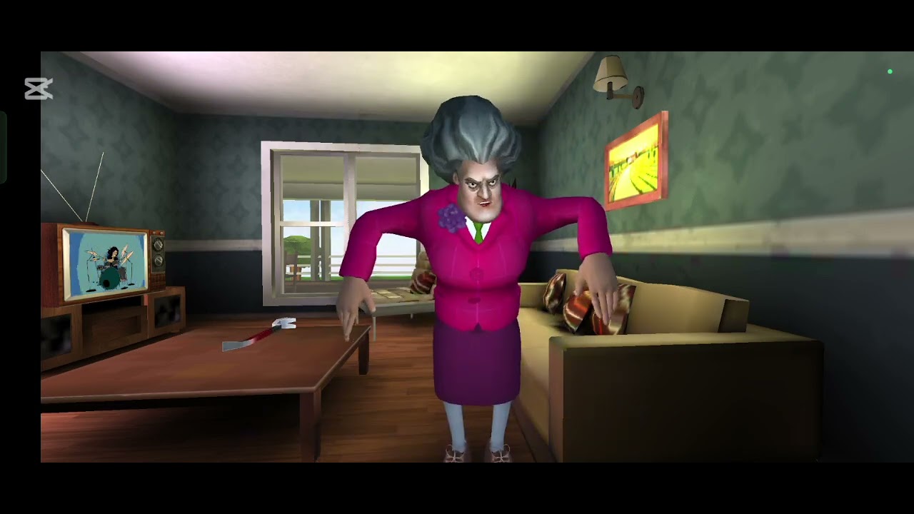 playing scary teacher 3D for the first time - YouTube