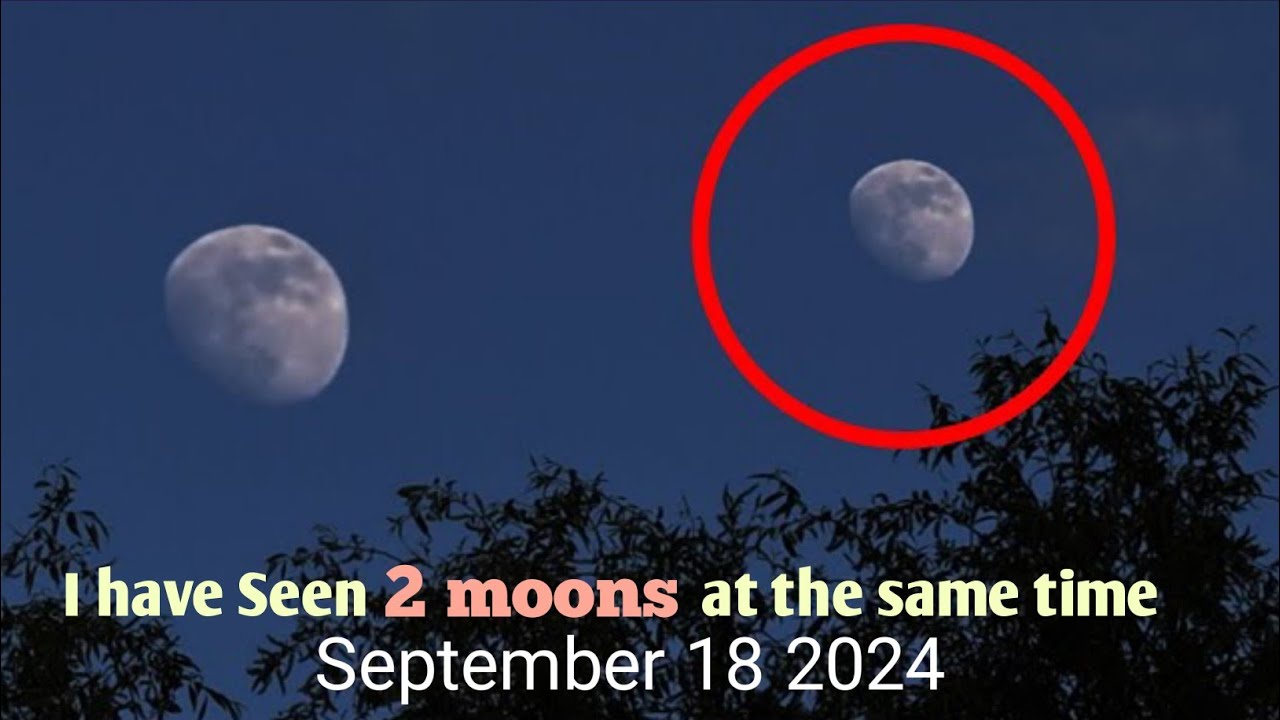 Seeing two moons in the Sky 15-09-2024 | Earth Mini Moon Asteroid ...