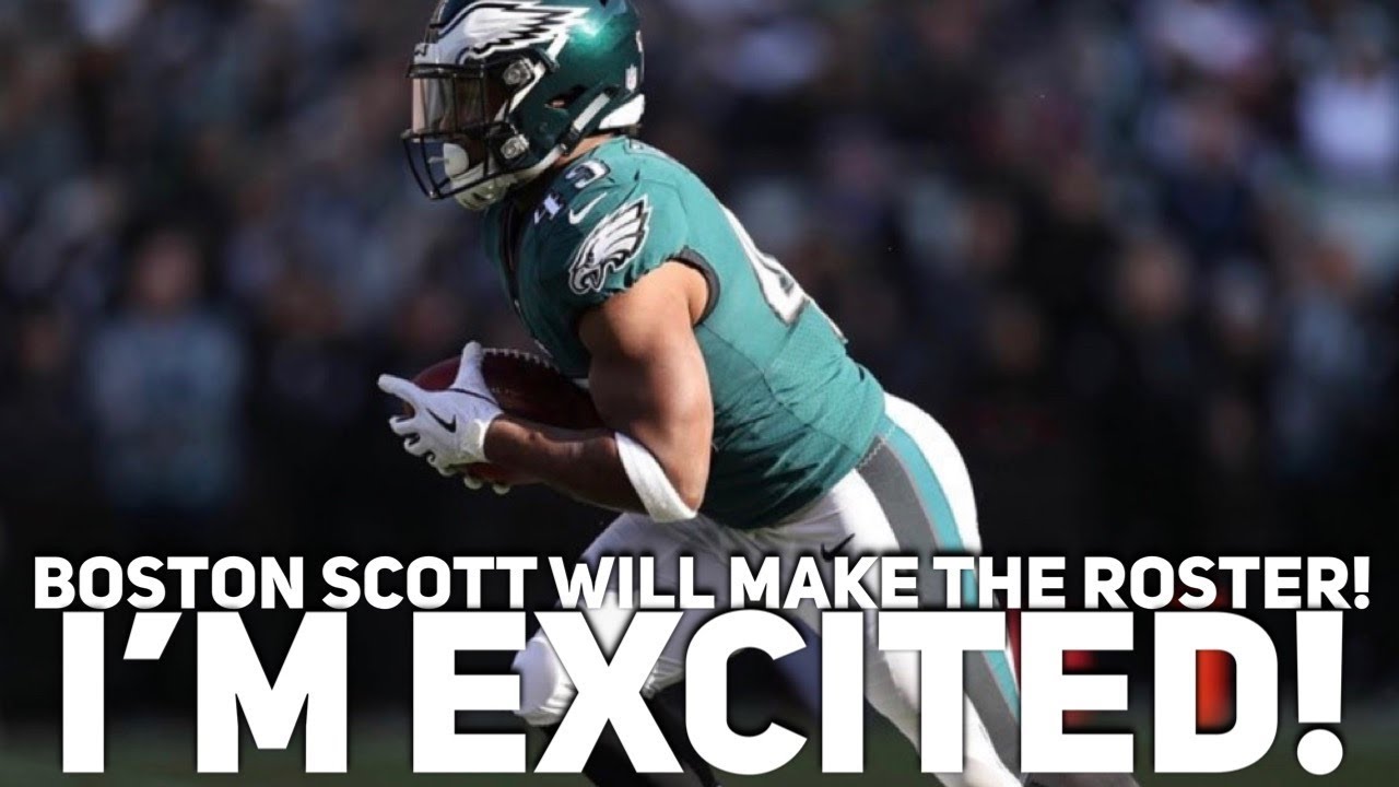 Boston Scott Will Make The Roster! Backup Running Back If Needed ...
