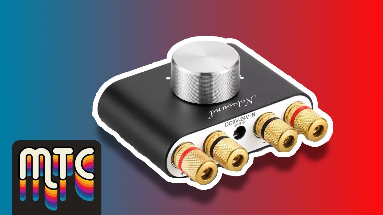 Nobsound Mini Bluetooth AMP - 35 € - Unboxing and sound test 🎵 - YouTube