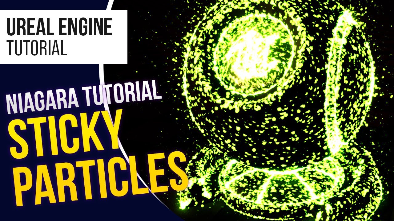 UE5 l Sticky Particles l 5-Minute VFX Tutorial l Unreal Engine 5 - YouTube