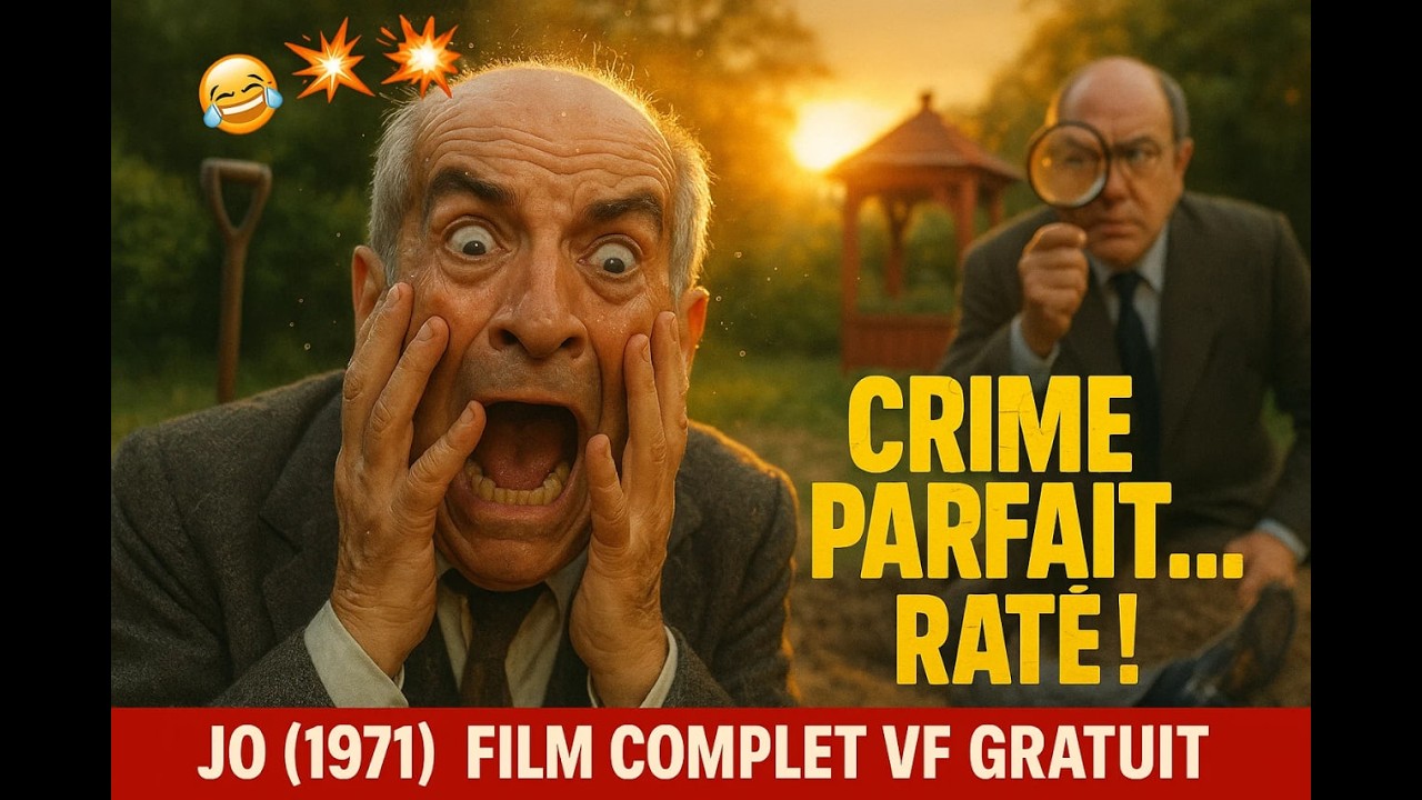 😂 JO (1971) Film Complet VF – Louis de Funès en Comédie Policière ...