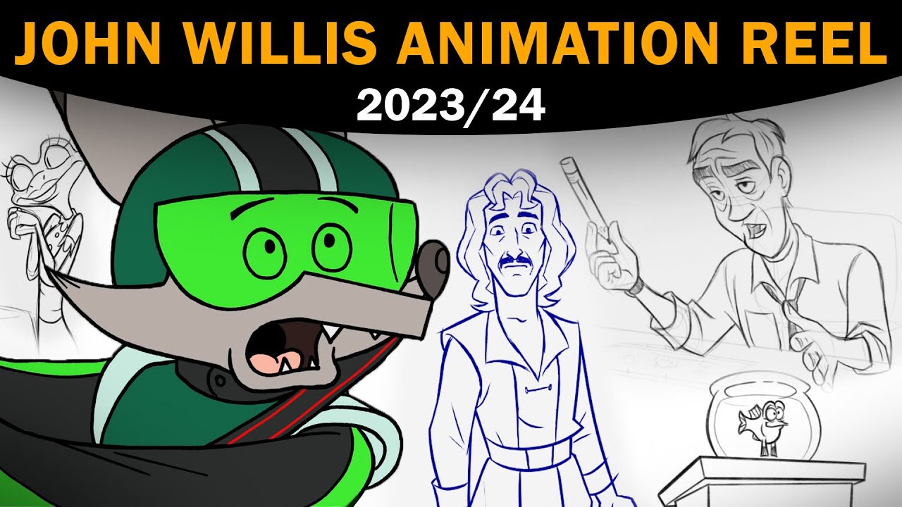 John Willis 2023-24 Animation Reel - YouTube