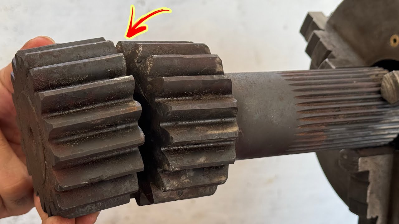 A Conclusion Pliability Process Of Repairing Broken Reducer Tooth Shaft ...