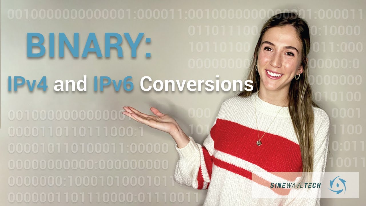 Binary Conversions Ipv6 And Ipv4 Youtube