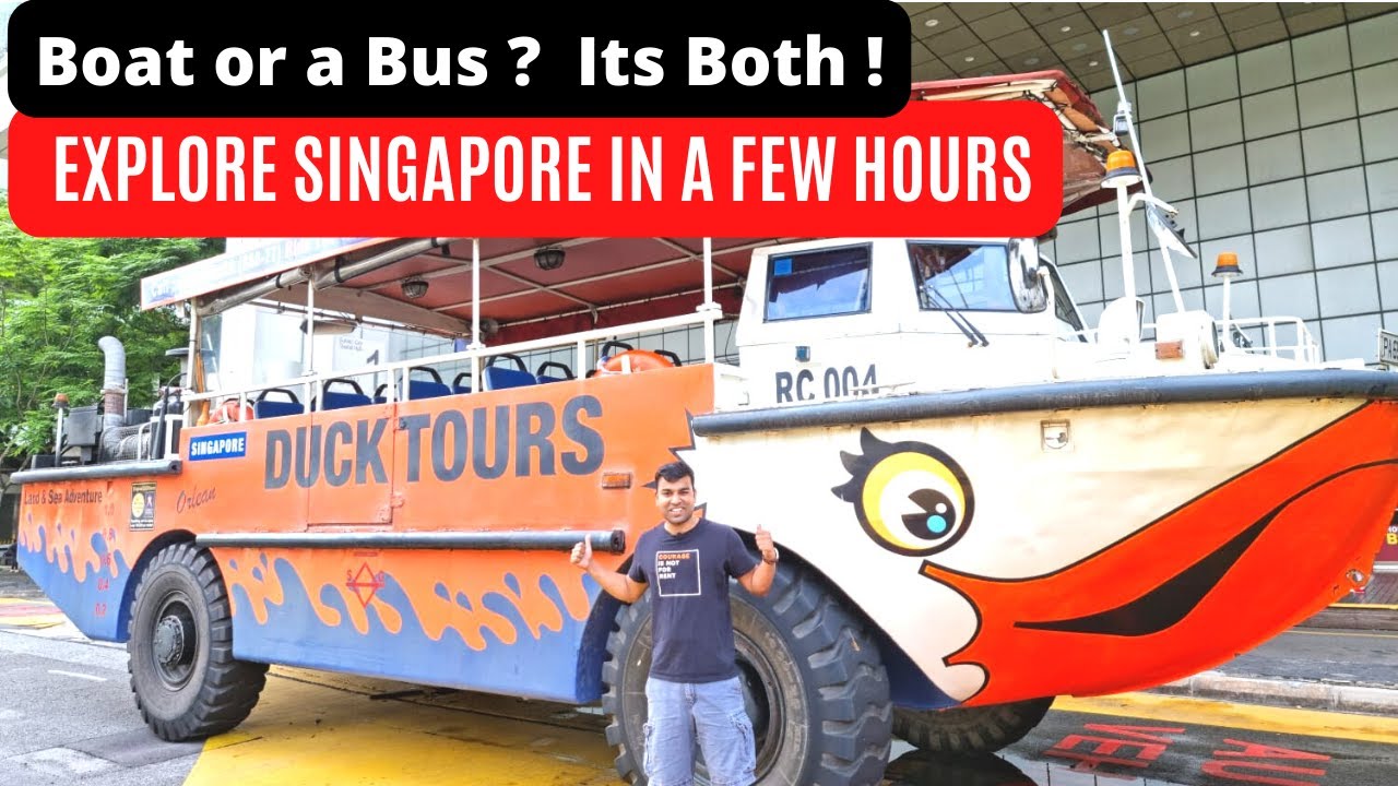 Unique Way to explore Singapore City on Water and Land | Singapore City ...