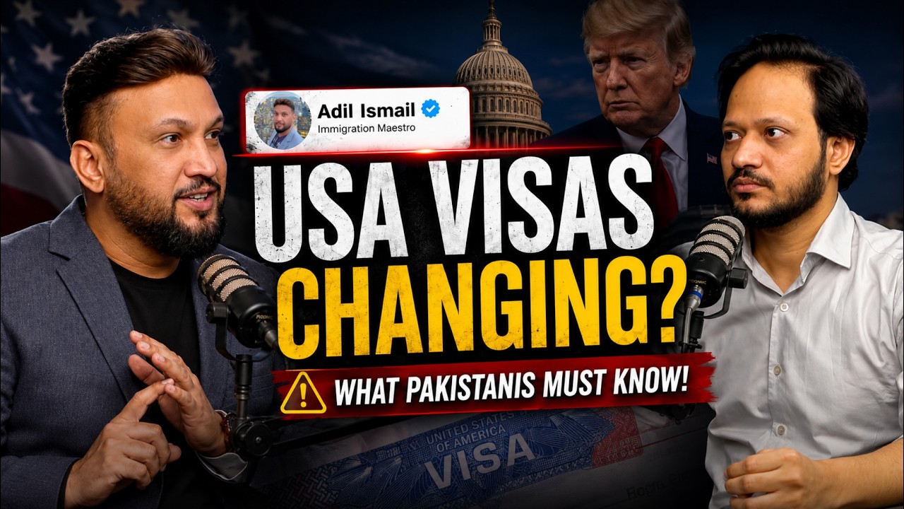 "Apply USA before it's too late!" | Here’s Why… | Exclusive with Adil ...